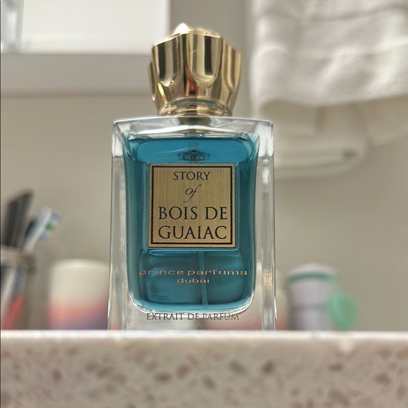 Prince Parfums | Grooming | Blue And Gold Fragrance Bottle | Poshmark